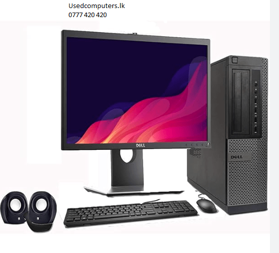 Core i5 4thGen with 19″ Wide Screen – Full Set - Usedcomputers.lk